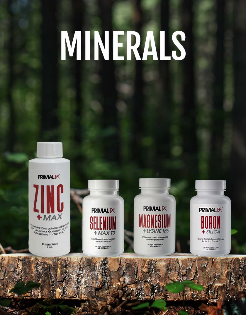 Minerals & Vitamins – Primal FX